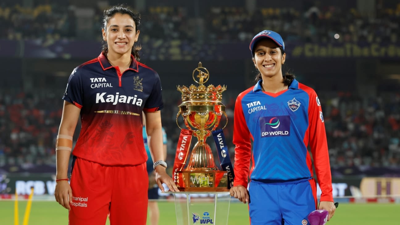 WPL 2026 final - RCB vs DC - Toss - Royal Challengers Bengaluru bowl ...