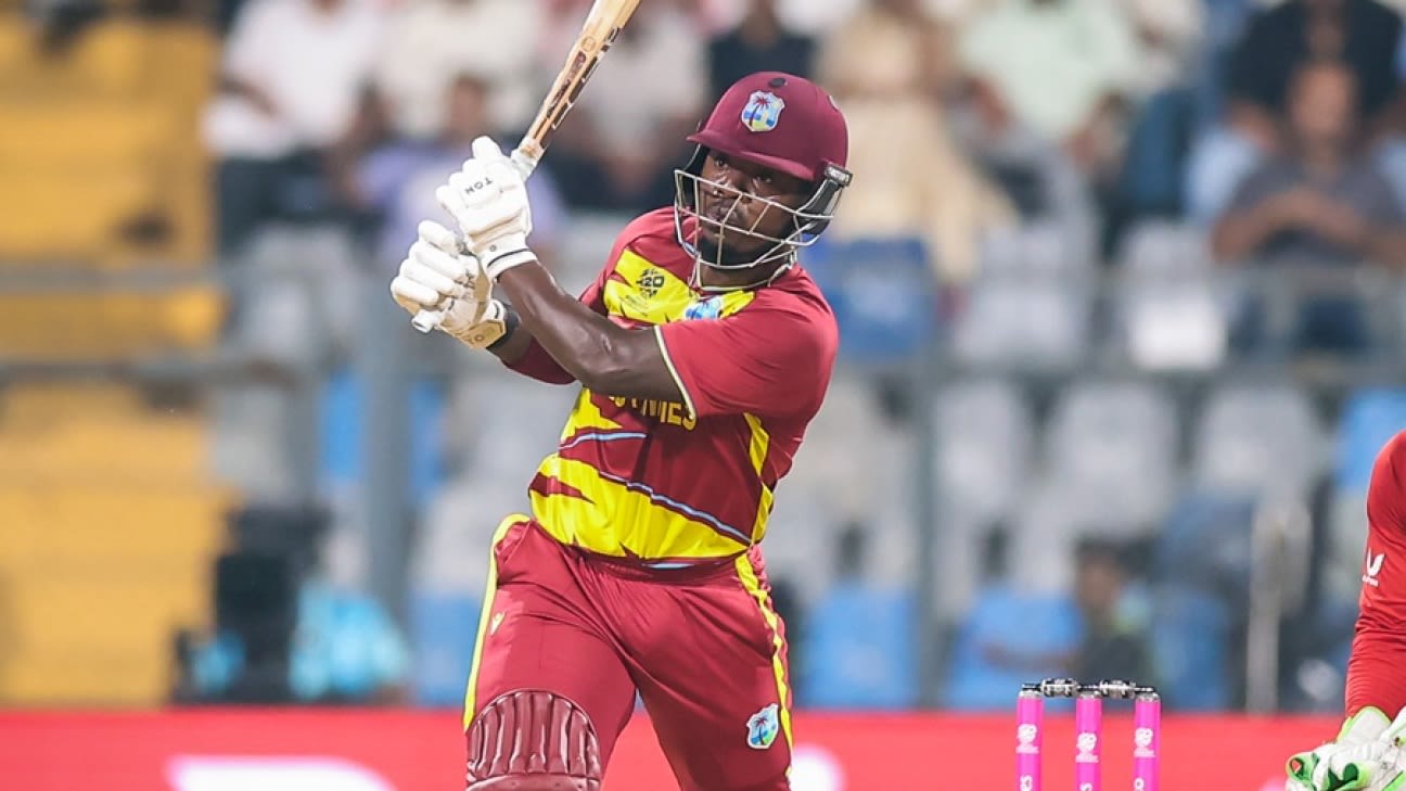 Ball by Ball Commentary & Live Score - ENG vs WI, 15th Match, Group C