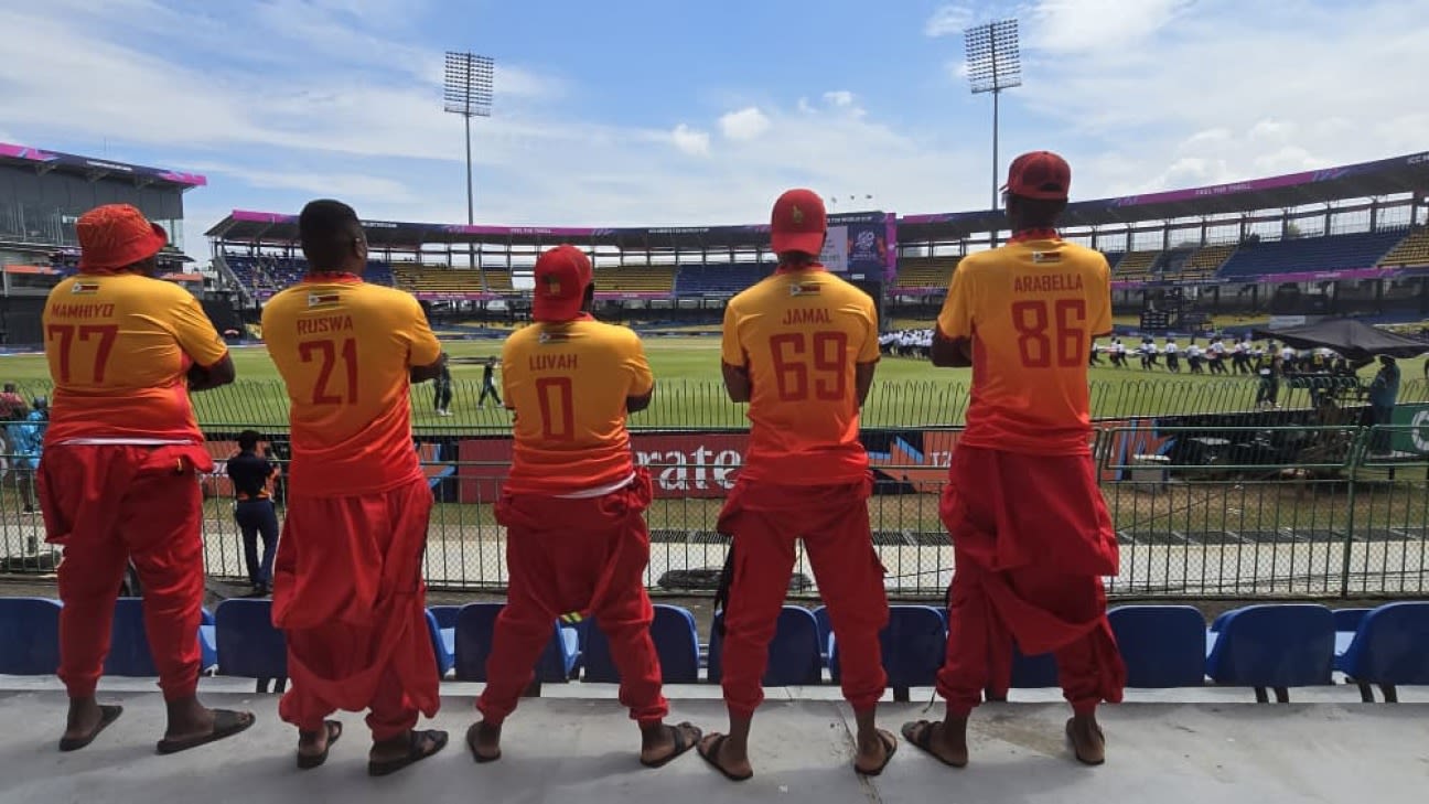 T20 World Cup 2026 - Zimbabwe's Castle Corner - six fans, endless songs ...