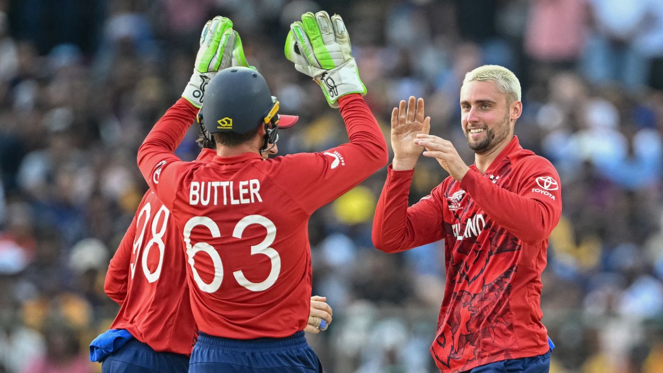 Match Stats - SL vs ENG 42nd Match, Super Eights, Group 2, Best ...
