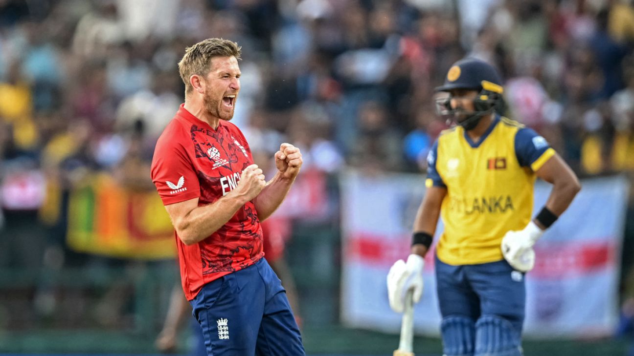 T20 World Cup 2026 - Liam Dawson hails 'versatile' England spin attack ...