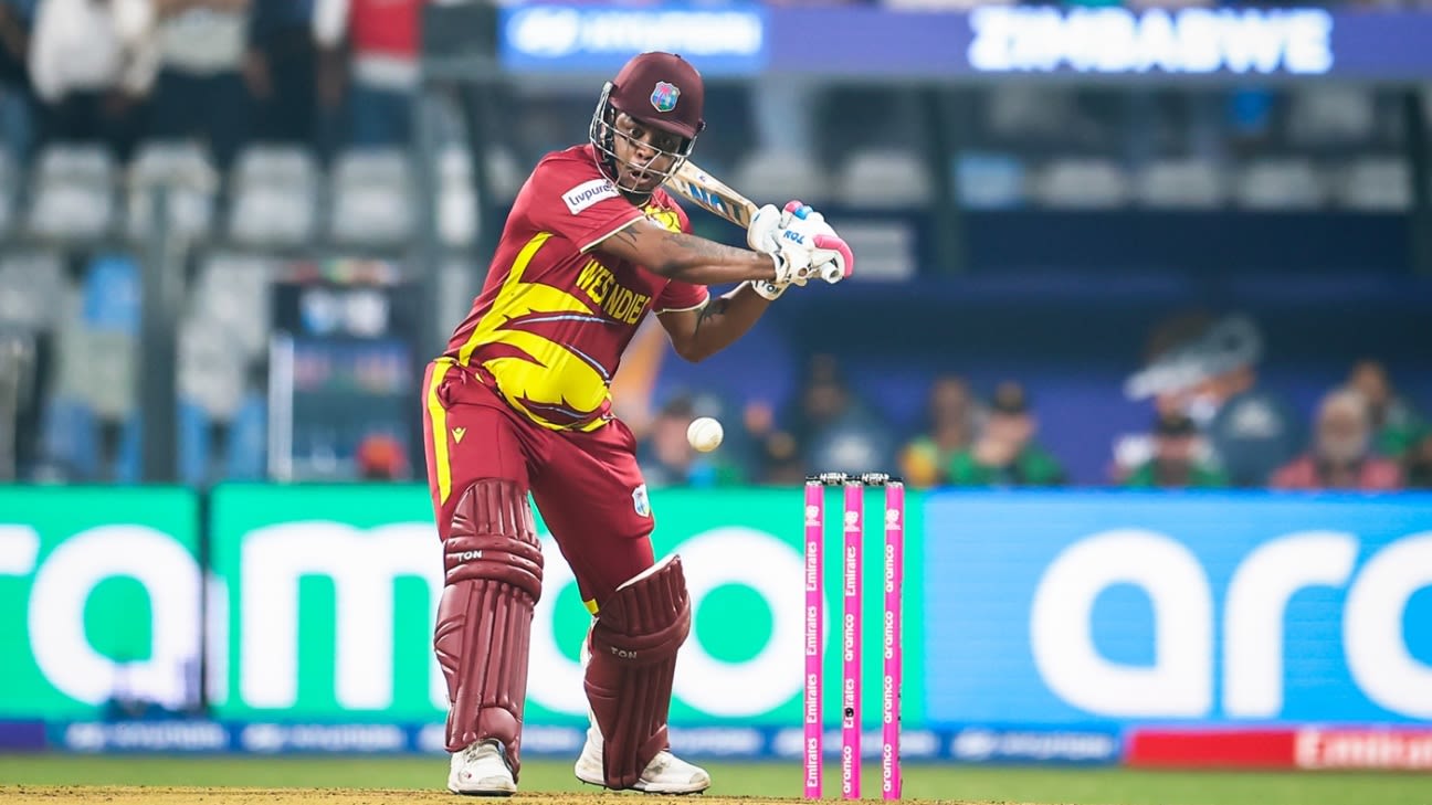 गेंद दर गेंद कॉमेंट्री देखें वेस्टइंडीज़ vs ज़िम्बाब्वे, T20 विश्व कप ...
