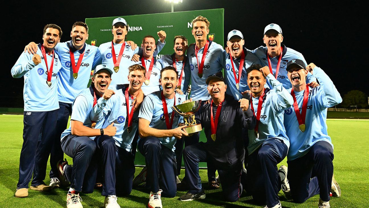 One-Day Cup 2025/26, TAS vs NSW Final Match Report, March 11, 2026 ...