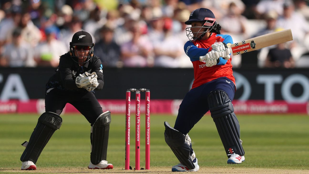 England Women - -Hodge expects 'fireworks' from Dunkley amid pressure ...