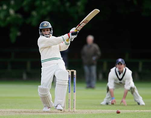 Habibul Bashar, the Bangladesh captain, on the opening day at Fenner's ...