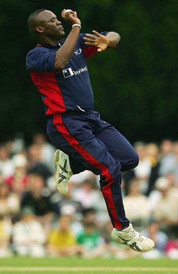 The veteran Devon Malcolm in action | ESPNcricinfo.com