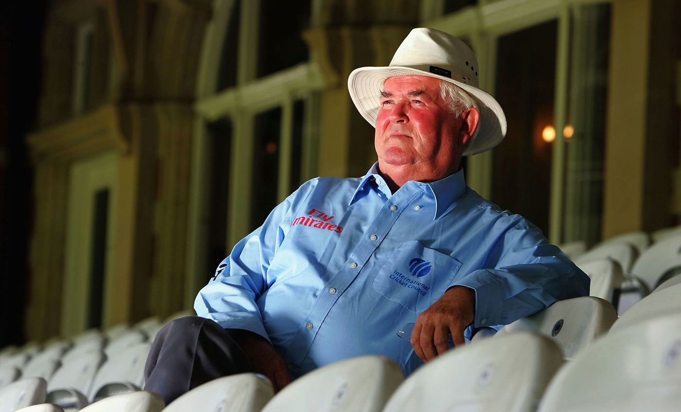 David Shepherd before his final international appearance | ESPNcricinfo.com