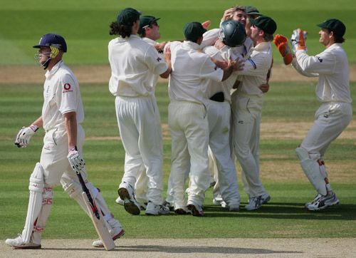 Andrew Flintoff trudges off | ESPNcricinfo.com