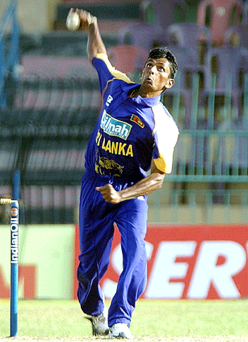 Upul Chandana in action | ESPNcricinfo.com