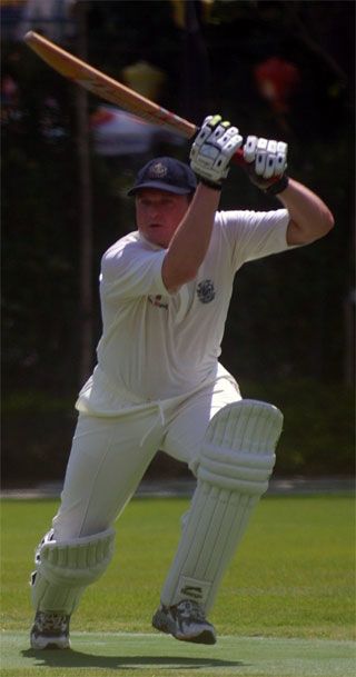 Travis Smithson batting at KCC | ESPNcricinfo.com