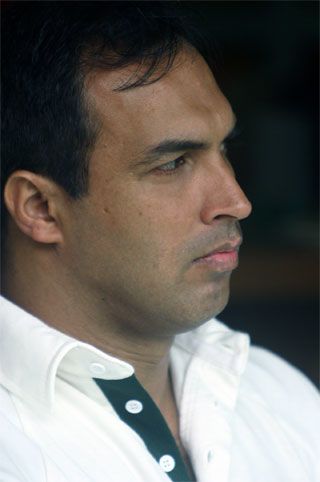 Robin Singh watches on at the KCC Centenary Masters | ESPNcricinfo.com