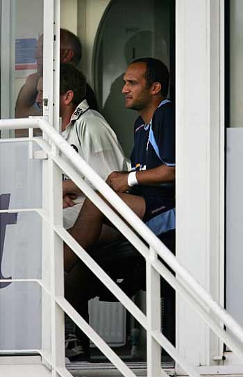 Mark Butcher looks on helplessly, as Surrey are relegated to Division ...