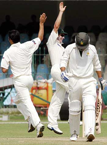 Head down: Bazid Khan trudges off after being dimissed | ESPNcricinfo.com