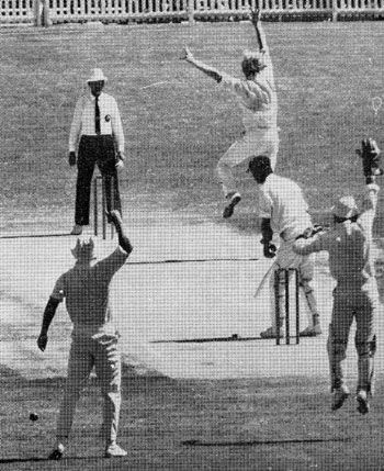 Bob Massie trapped lbw by Tony Greig | ESPNcricinfo.com