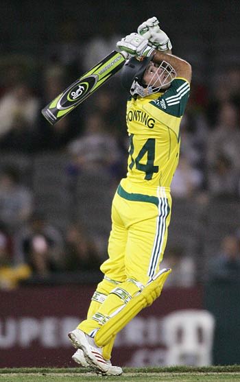 Ricky Ponting skies a mis-hit to Brian Lara | ESPNcricinfo.com