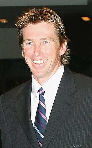 Glenn McGrath arrives at the ICC Awards | ESPNcricinfo.com