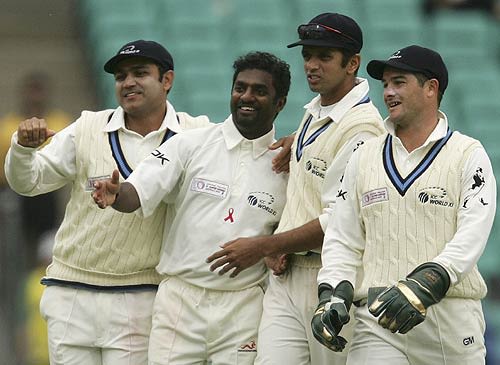 World XI players share a light moment | ESPNcricinfo.com
