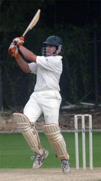 Adam Gunthorpe batting during the Hancock Shield 2005 | ESPNcricinfo.com