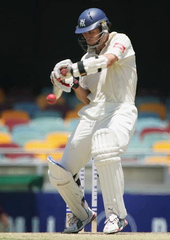 Jonathan Moss in action en route to his 51 | ESPNcricinfo.com