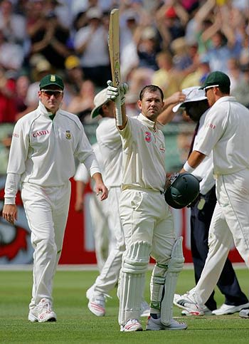 Ricky Ponting led the recovery with a fine hundred | ESPNcricinfo.com