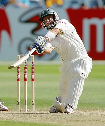 Herschelle Gibbs drives during his unbeaten 54 | ESPNcricinfo.com
