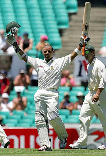 Ashwell Prince celebrates his hundred | ESPNcricinfo.com