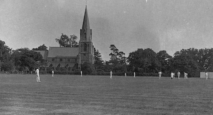 The Walker Ground at Southgate in 1910 during the MCC v Southgate match ...