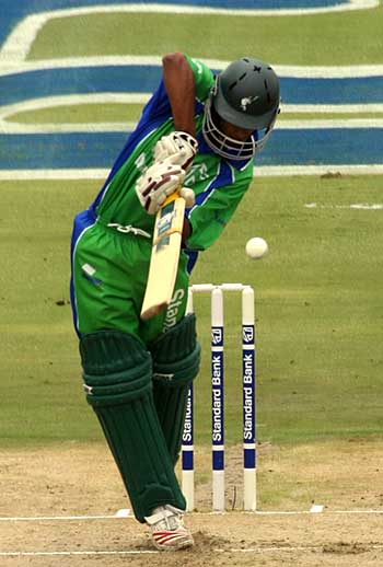 The ball nips past Imraan Khan's bat | ESPNcricinfo.com