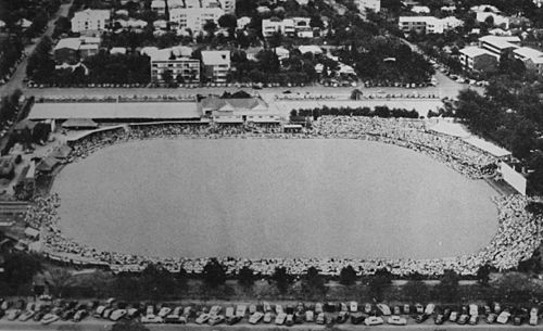 A packed Queens Club in Bulawayo during a match in 1961 | ESPNcricinfo.com