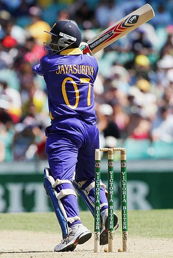 Sanath Jayasuriya lashes out during his hundred in his comeback match | ESPNcricinfo.com