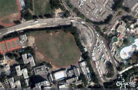 Satellite image of the Police Training College ground | ESPNcricinfo.com