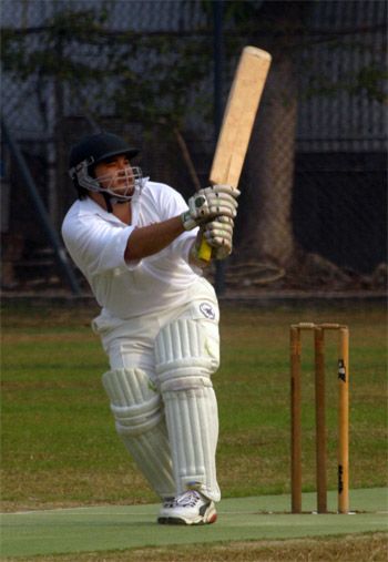 Roy Lamsam batting at Mission Road | ESPNcricinfo.com