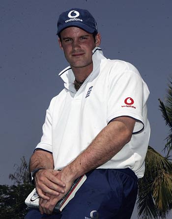Andrew Strauss after arriving in Nagpur with the England team ...