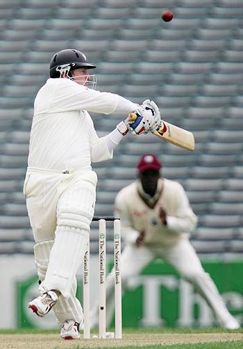 Scott Styris pulls on the first day at Auckland | ESPNcricinfo.com