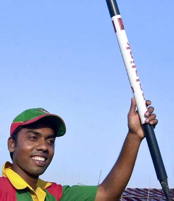 Syed Rasel celebrates victory | ESPNcricinfo.com