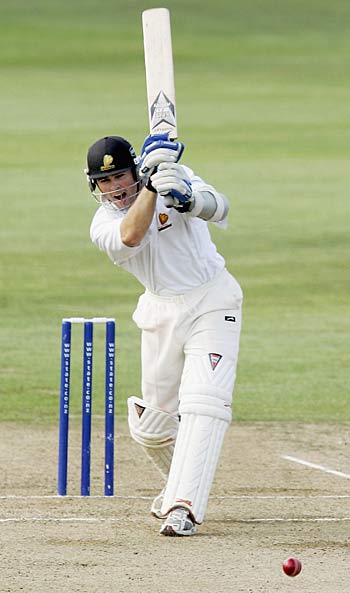 Matthew Bell unleashes an off drive | ESPNcricinfo.com
