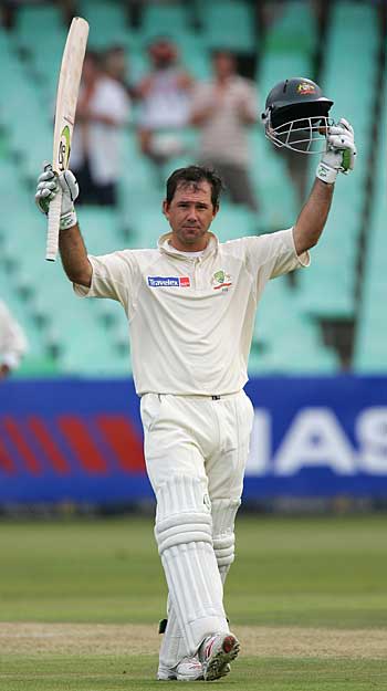 Ricky Ponting celebrates a hundred for the 29th time | ESPNcricinfo.com