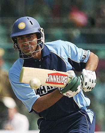 Mohammad Kaif scored an unbeaten 119 against the England XI ...