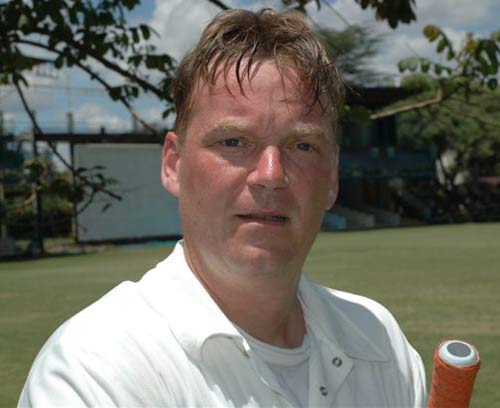 Tim de Leede after scoring 124 for Holland | ESPNcricinfo.com
