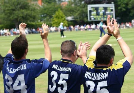 Scotland fans cheer on their team in the final | ESPNcricinfo.com