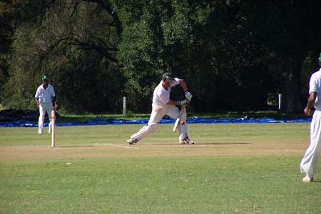 Gary Savage (Argentina) defends Suriname, on his way to 56 and Man of ...