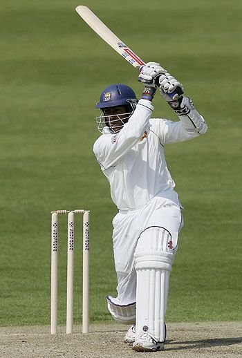 Chamara Kapugedera drives through the covers | ESPNcricinfo.com