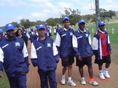 Mozambique team at Esselenpark | ESPNcricinfo.com