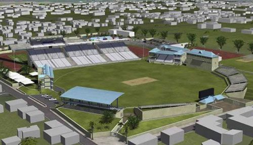 Artist's impression of Warner Park, Basseterre, St Kitts | ESPNcricinfo.com