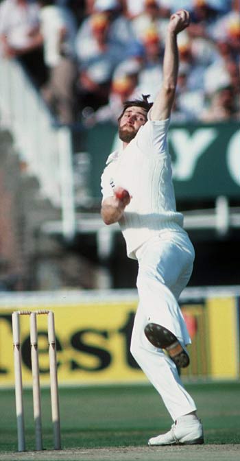 Chris Old bowling during the 1981 Headingley Test | ESPNcricinfo.com