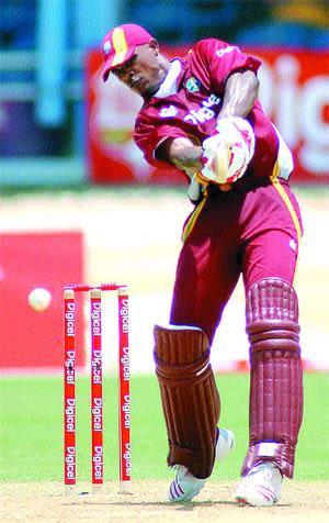 Runako Morton drives on his way to a hundred | ESPNcricinfo.com