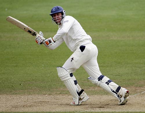 Oliver Rayner works the ball through the legside | ESPNcricinfo.com