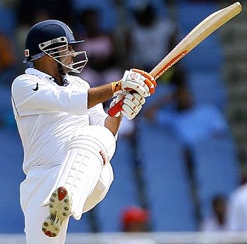 Virender Sehwag sends the ball to the fence | ESPNcricinfo.com