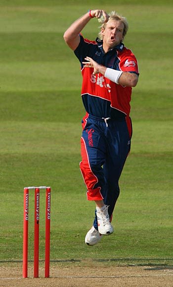 Cameron White approaches the crease | ESPNcricinfo.com