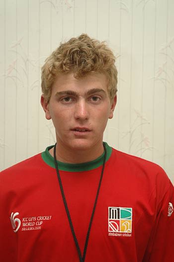 Ryan Higgins portrait, 2006 | ESPNcricinfo.com